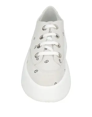 MAISON MARGIELA Suede Patchwork Chunky Sole Sneakers