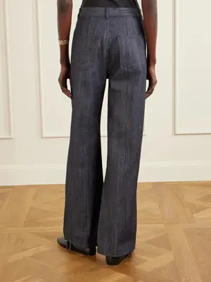 Cecilie Bahnsen High-rise Wide-leg Jeans