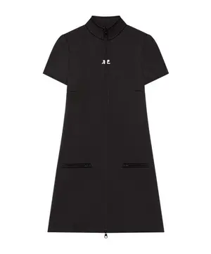 COURREGES Interlock Tracksuit Mini Dress
