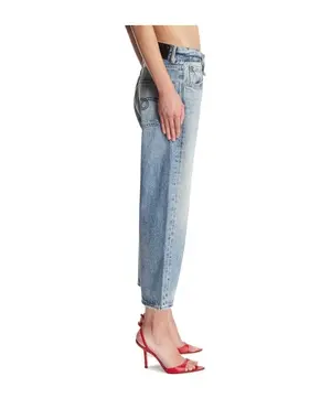 R13 Belt-loop Cropped Jeans
