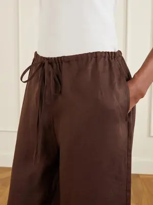Staud Wide-leg Cropped Trousers
