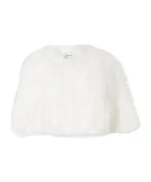 YVES SALOMON Cropped Feather Jacket