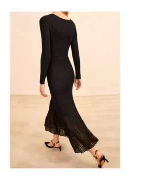 Ulla Johnson Zeda V Neck Midi Dress