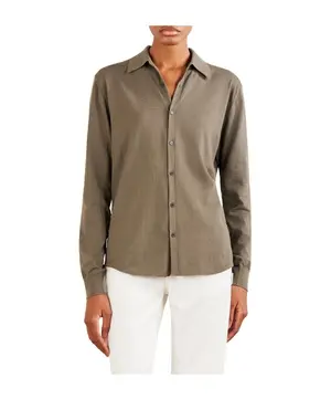 Auralee Giza Fine Knit Cotton Shirt