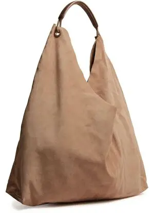 THE ROW Bindle Three Bag In Suede