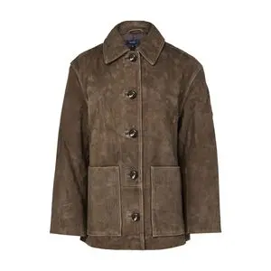 Soeur Vincenzo Suede Cropped Jacket