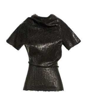 Rick Owens Solid Color Short-sleeved T-shirt - Black