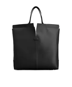 TOD'S Logo Handbag - Black