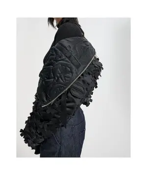 Cecilie Bahnsen Alpha Cb Ma-1 Floral-appliqué Bomber Jacket