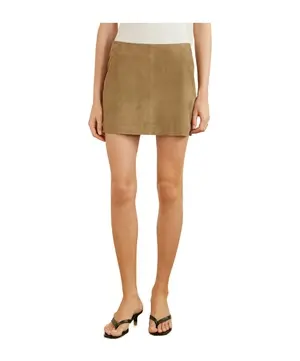 ARMA Suede Mini Skirt