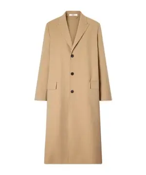 Auralee Wool-blend Gabardine Coat - No