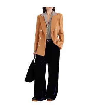 Etro Velvet Wide-leg Pants