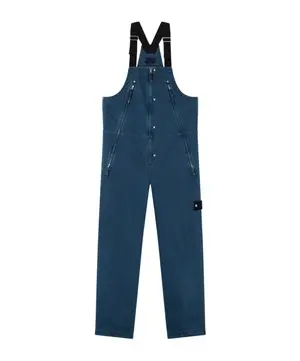 Stone Island Loose-fit Overalls With Pockets