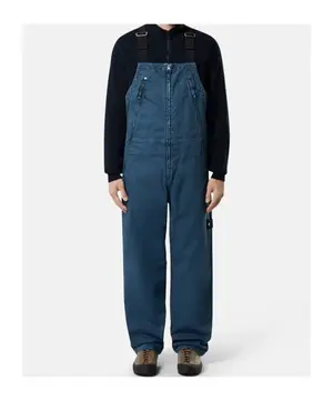 Stone Island Loose-fit Overalls With Pockets