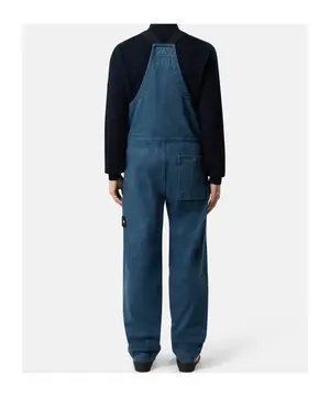 Stone Island Loose-fit Overalls With Pockets