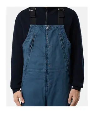 Stone Island Loose-fit Overalls With Pockets