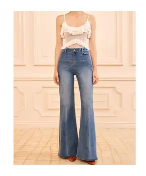 Ulla Johnson High-waisted Wide-leg Flare Jeans