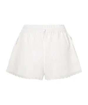 Cecilie Bahnsen Embroidered Tulle Shorts