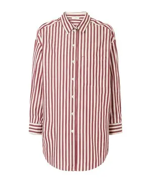 ERES Sir Striped Cotton-poplin Pajama Shirt