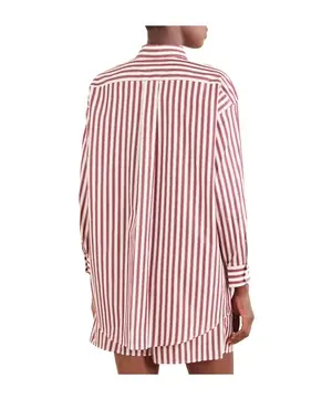ERES Sir Striped Cotton-poplin Pajama Shirt