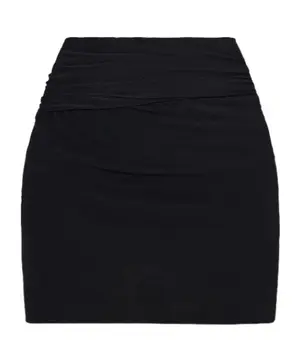 Wardrobe.NYC Seethrough Mesh Mini Skirt