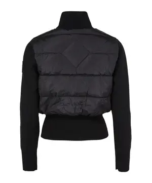 Canada Goose Hybride Large Quilted Knit Jacket