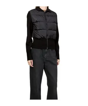 Canada Goose Hybride Large Quilted Knit Jacket