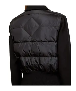 Canada Goose Hybride Large Quilted Knit Jacket
