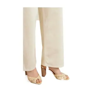 AQUAZZURA Woven Design Buckle-fastening Sandals - Nude