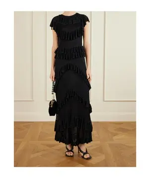 Ulla Johnson Round Neck Dress