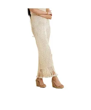 AQUAZZURA Raffia Wedge Sandals With Crystal Embellishments