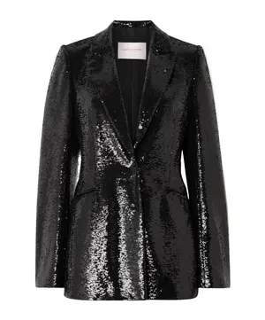 Carolina Herrera Sequined Tulle Blazer