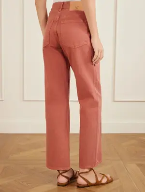 Ulla Johnson High-waisted Straight Leg Jeans