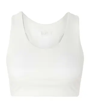 ERES Cutout Embroidered Stretch-jersey Sports Bra