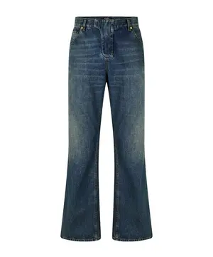 Balmain Washed Flared Jeans