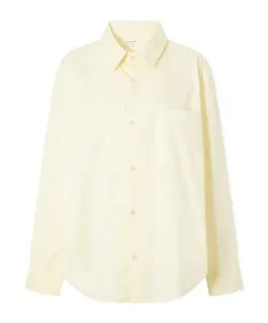 SLVRLAKE Long-sleeved Collared Shirt - Yellow