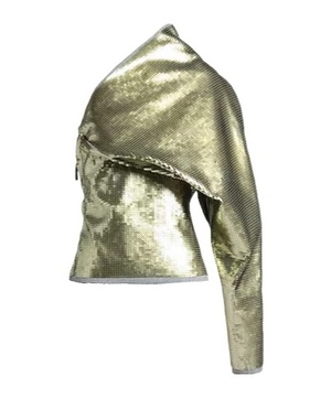 Rick Owens Single-shoulder Sequin Jacket