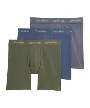 Calvin Klein 3 Pack Boxer Briefs - Green