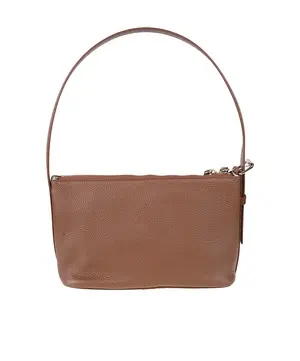 A.p.c. Vera Grained Leather Shoulder Bag - Brown