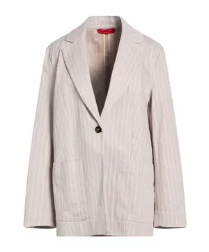 MAXCO. Striped Single-breasted Suit