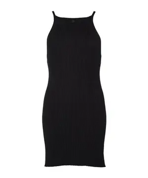 COURREGES Round Neck Sleeveless Dress