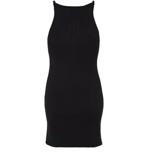 COURREGES Round Neck Sleeveless Dress