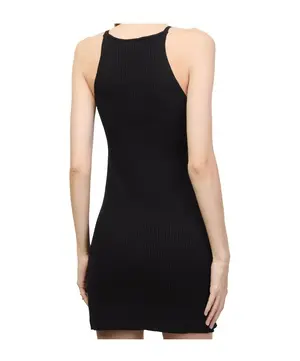 COURREGES Round Neck Sleeveless Dress
