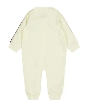 Palm Angels Ribbed Zip-up One-piece Suit