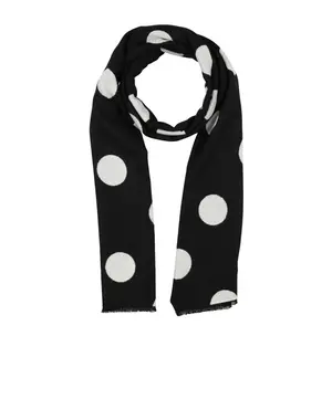 MAXCO. Polka Dot Flannel Scarf