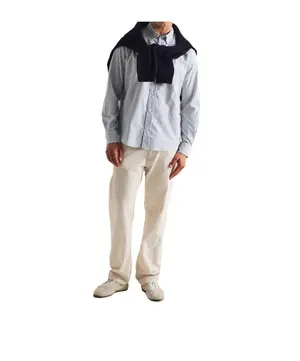 Maison Kitsuné Striped Longsleeve Shirt