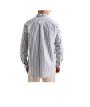 Maison Kitsuné Striped Longsleeve Shirt