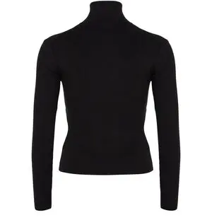 COURREGES Zipped Mockneck Sweater