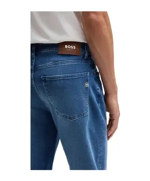 Hugo Boss Washed Cropped Jeans
