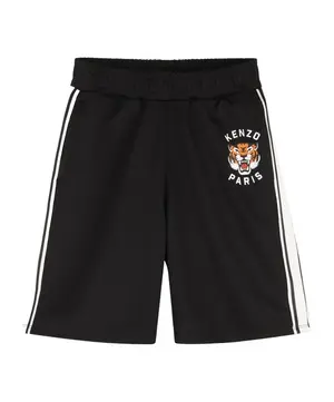 Kenzo Tiger Head Logo Shorts